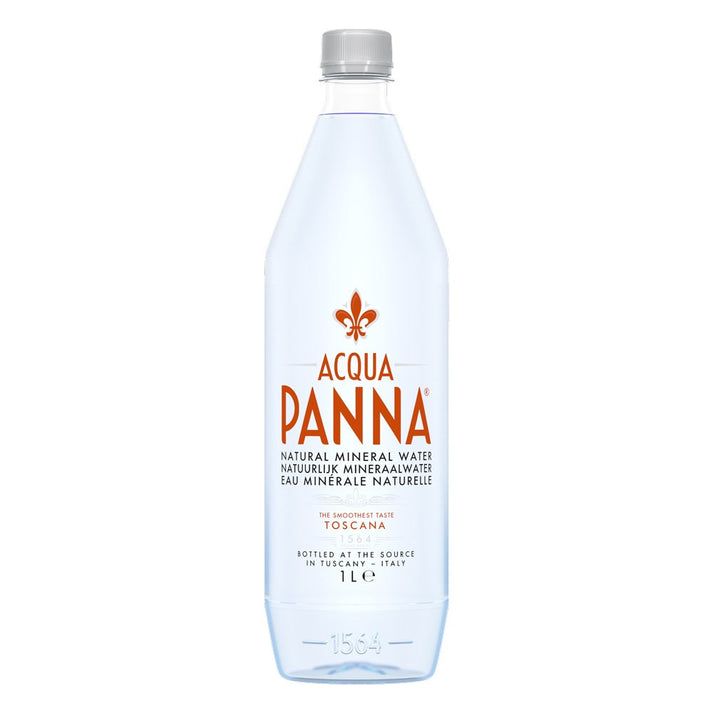 Acqua Panna Still Mineral Water | 1L PET Bottle, 12 Pack – Bean Buster ...
